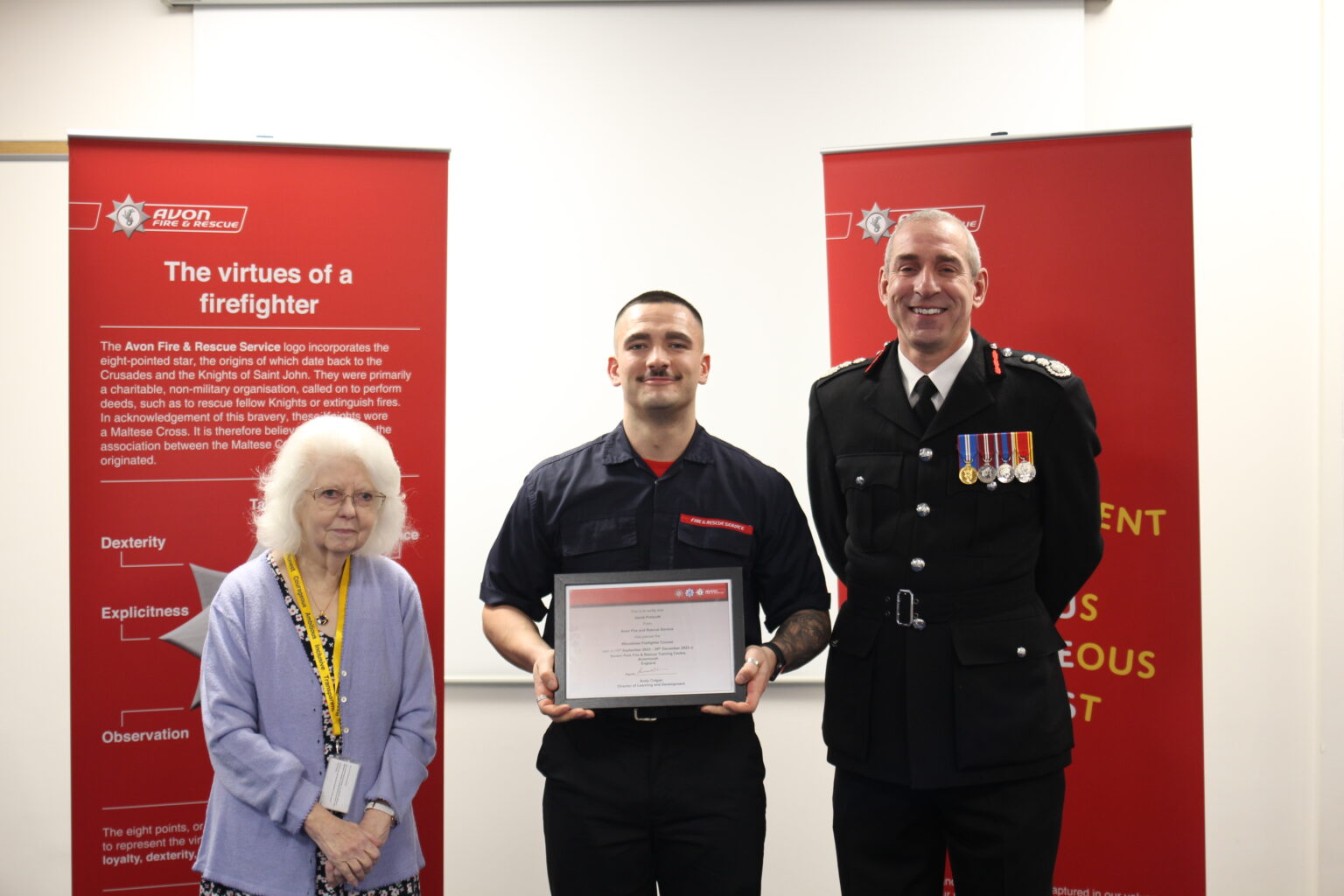 The new firefighters serving in your area - Avon Fire and Rescue Service