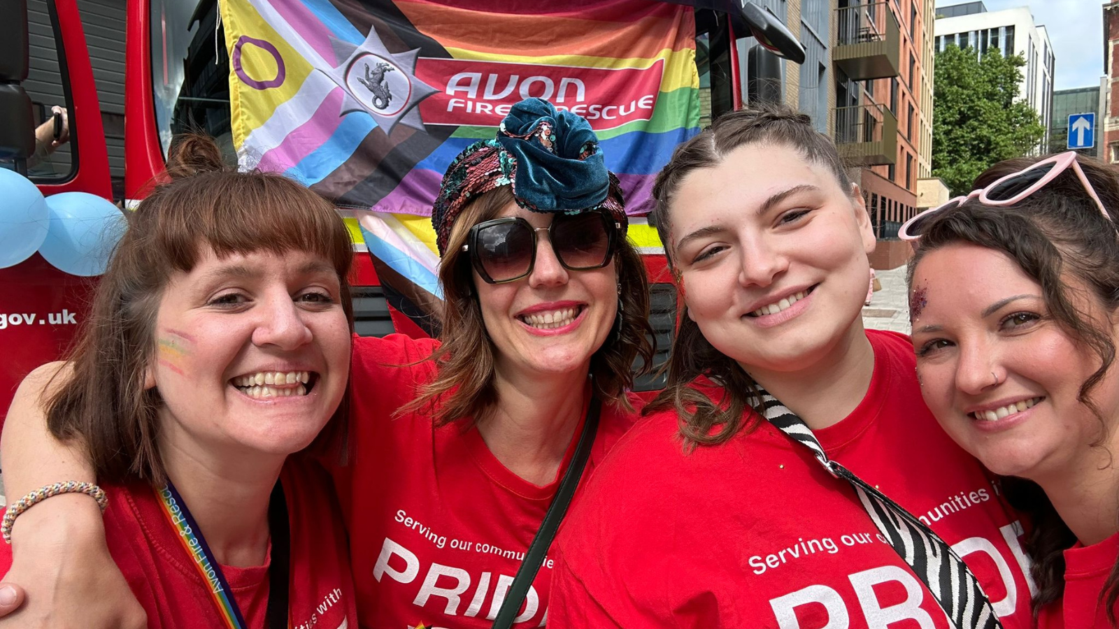 Avon Fire & Rescue Service join their local community in celebrating ...