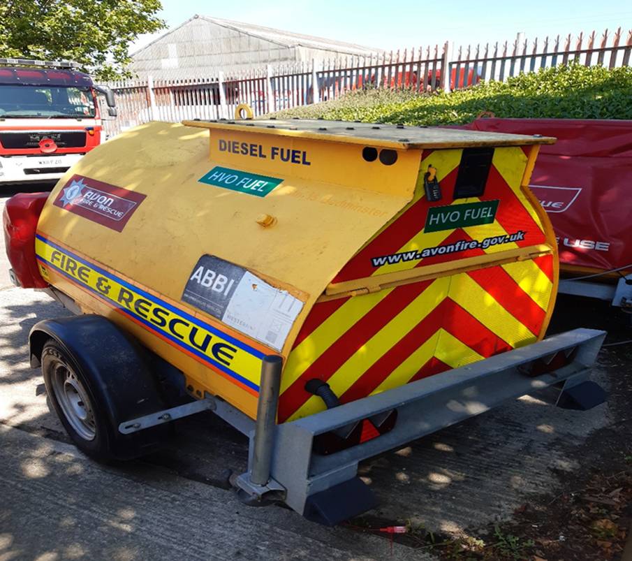 Avon Fire & Rescue Service trials sustainable fuel to cut emissions ...